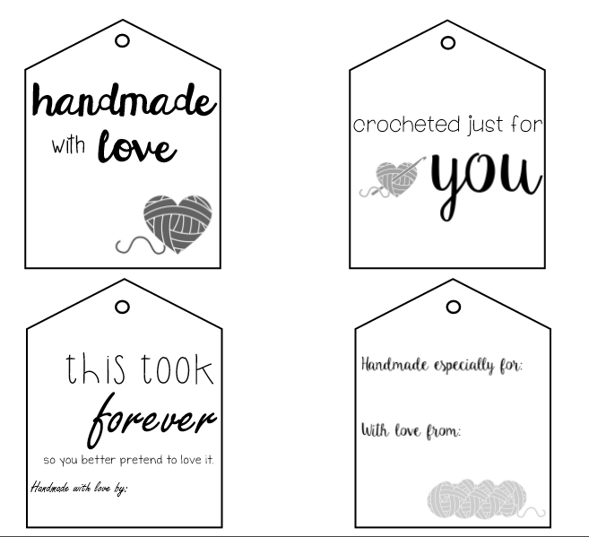 Gift Tags 3 Hooked On Homemade Happiness