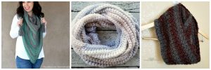 Easy Diagonal Scarf Crochet Pattern - Hooked on Homemade Happiness
