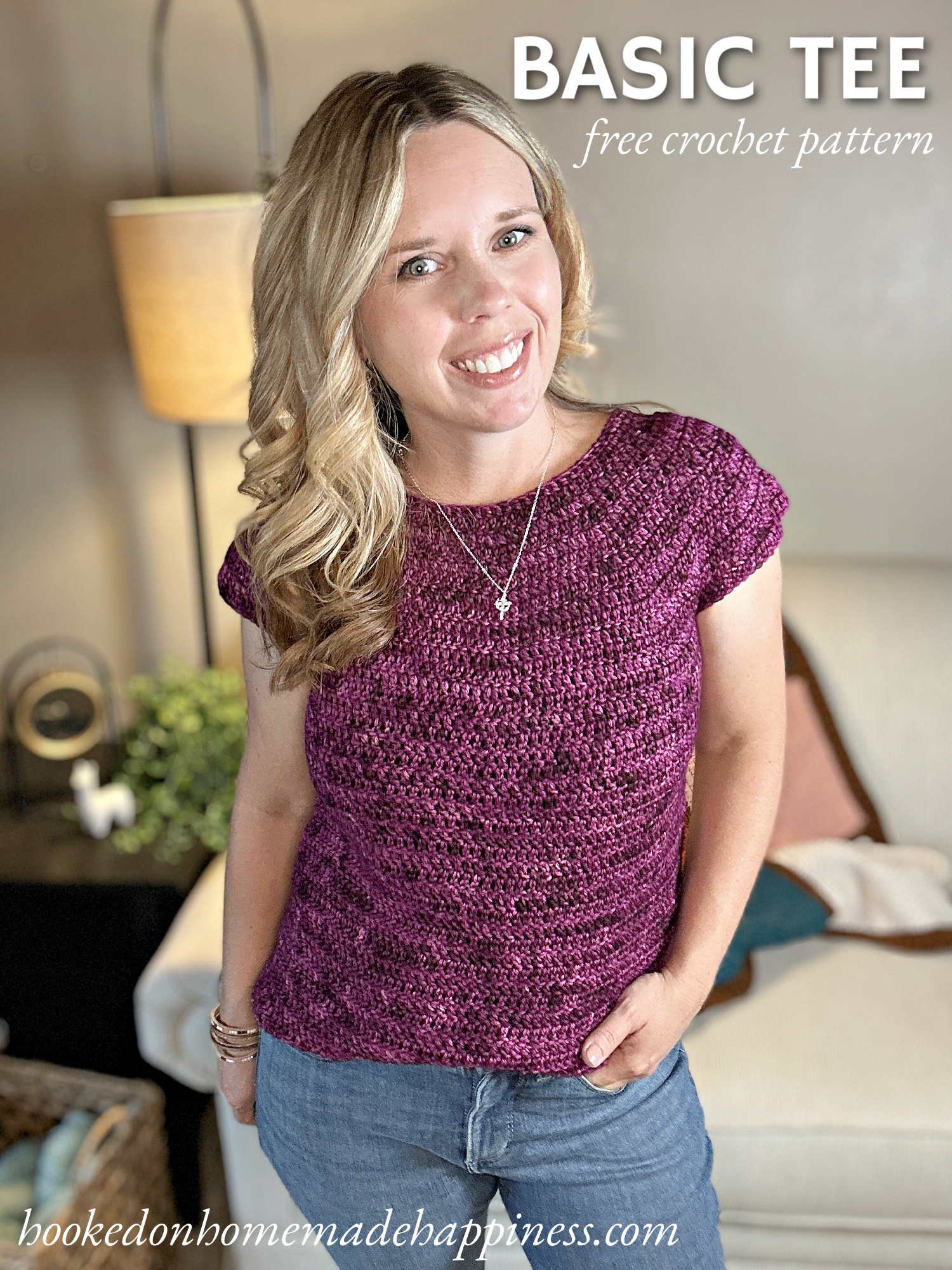 Basic Tee Crochet Pattern — Simple, Stylish, and Perfect for Every ...