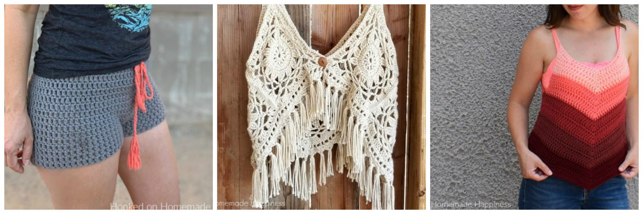 Shell Shorts Crochet Pattern - Hooked on Homemade Happiness