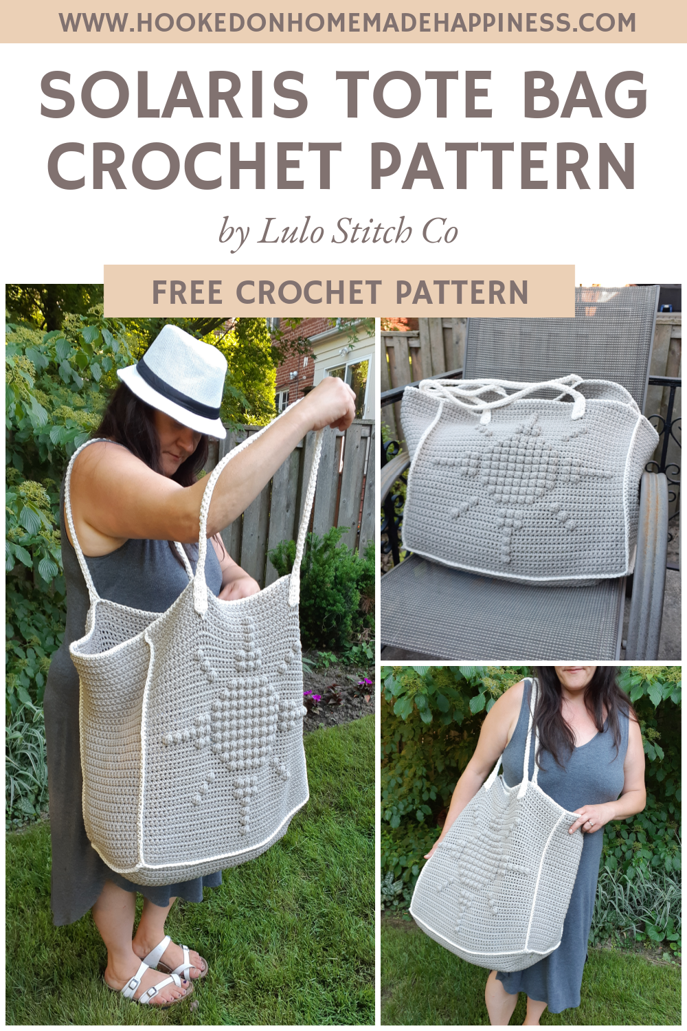 Solaris Tote Bag Crochet Pattern by Lulo Stitch Co (Guest Designer ...