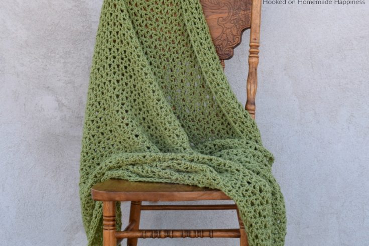 Elizabeth Blanket Crochet Pattern - Hooked on Homemade Happiness