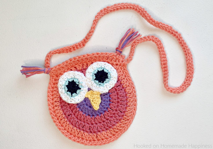 Owl Purse Crochet Pattern - Hooked on Homemade Happiness
