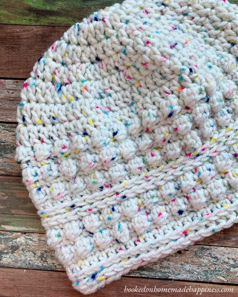 Berry Beanie Crochet Pattern - Hooked on Homemade Happiness