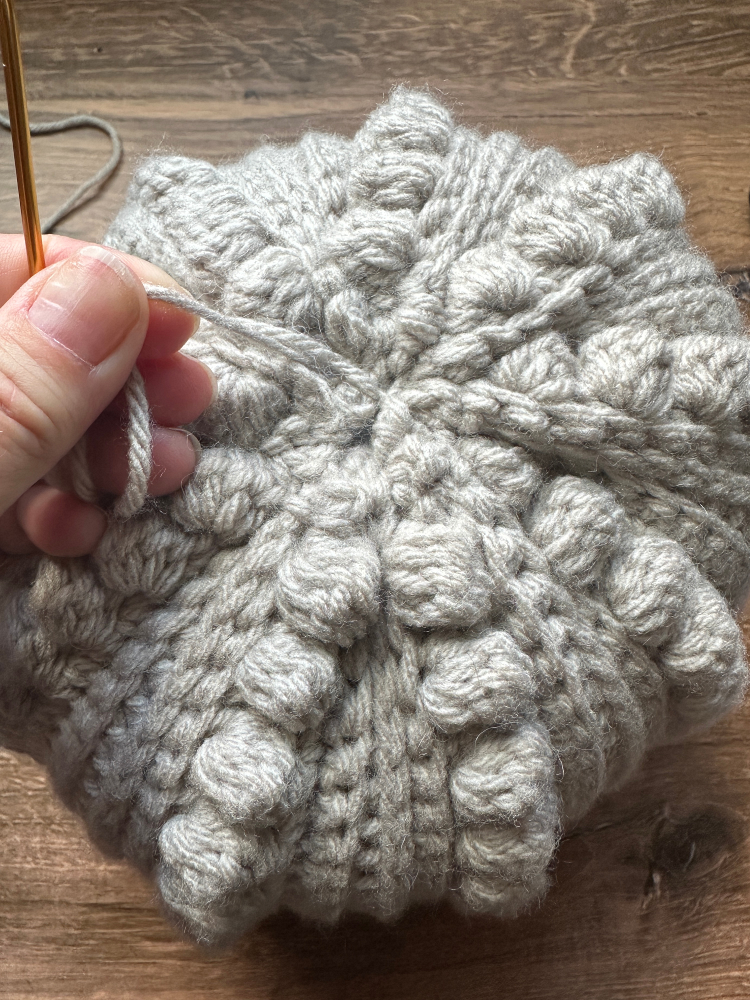 Ribbed Bobble Pumpkin Crochet Pattern - Hooked on Homemade Happiness