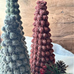 Bobble Christmas Trees Crochet Pattern - Hooked on Homemade Happiness