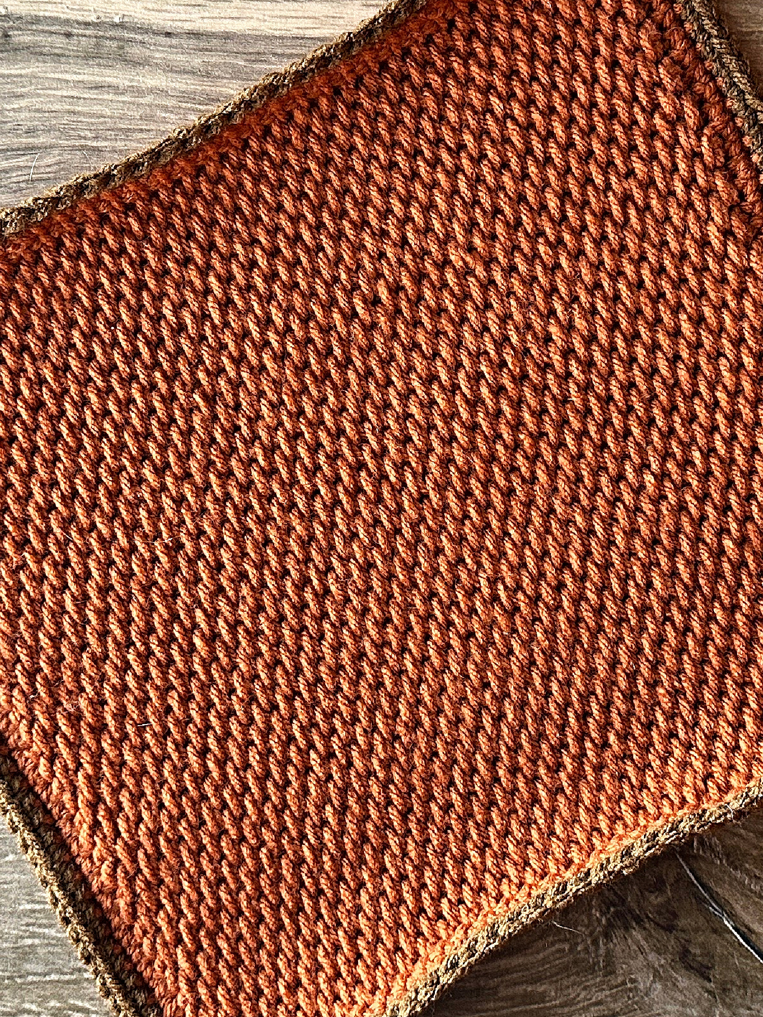 Tunisian Full Stitch (Tunisian Stitch Scrapghan - Part 3) - Hooked on ...