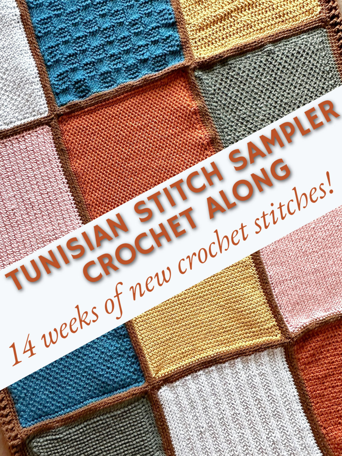 Tunisian Seed Stitch (Tunisian Stitch Scrapghan – Part 6) - Hooked on ...