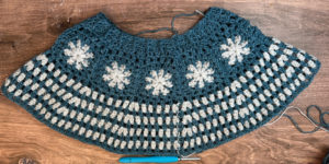 Winter Snowflake Crochet Sweater Pattern - Hooked on Homemade Happiness